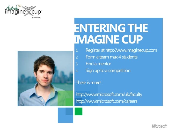 Microsoft Imagine Cup 2012 Microsoft Imagine Cup 2012