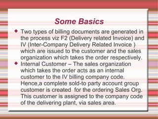 Inter Company Billing in SAP -Basics | PPT