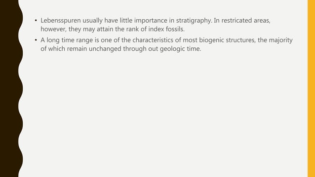 Ichnology,classification & significance of trace fossil | PPTX