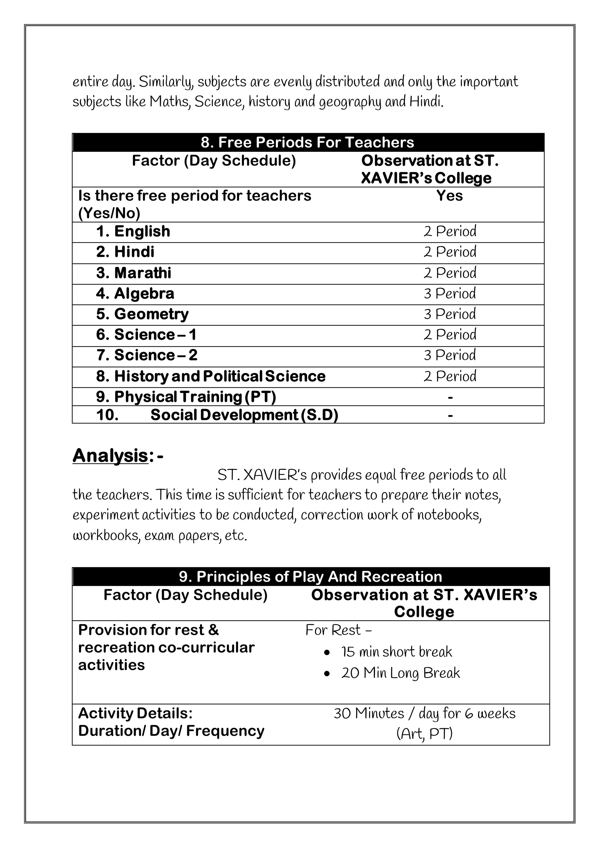 IC-2 - Critical Analysis of Time Table.pdf