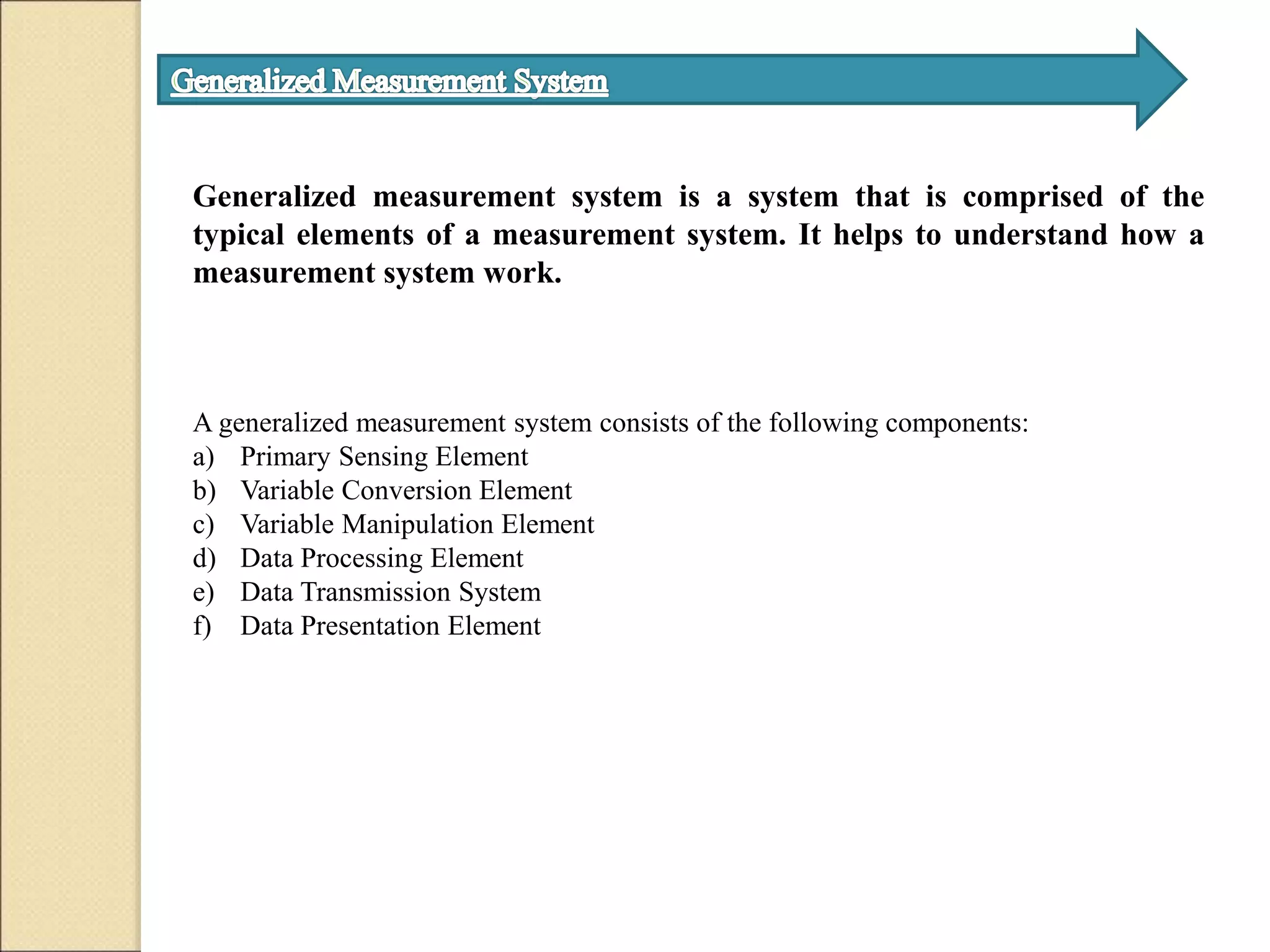 basic of measurement and instrumentation. | PPT