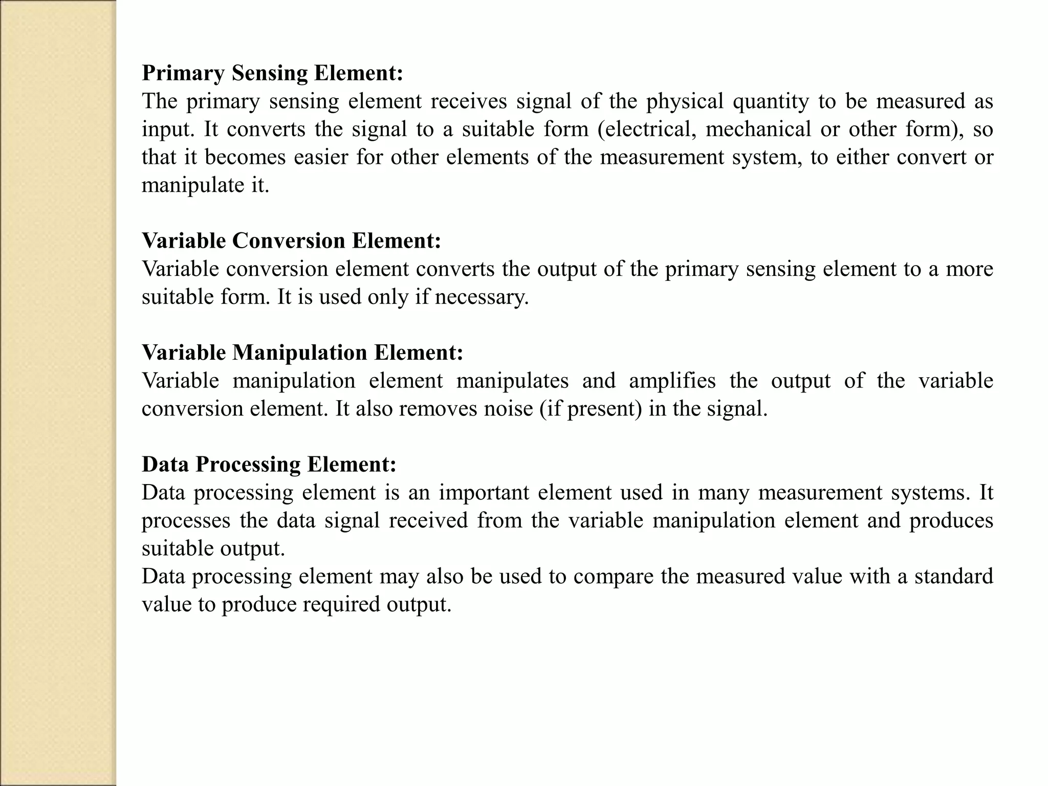 basic of measurement and instrumentation. | PPT