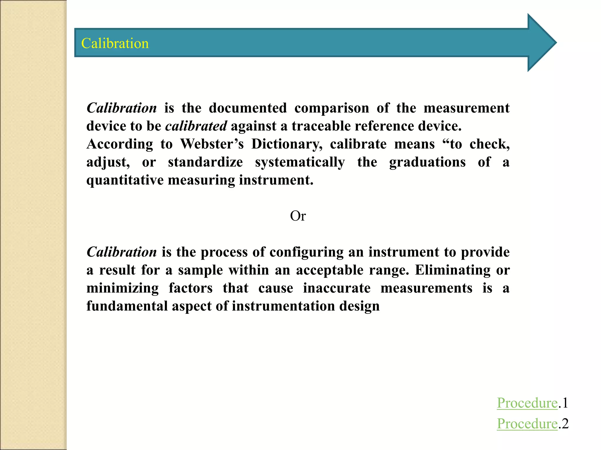 basic of measurement and instrumentation. | PPT