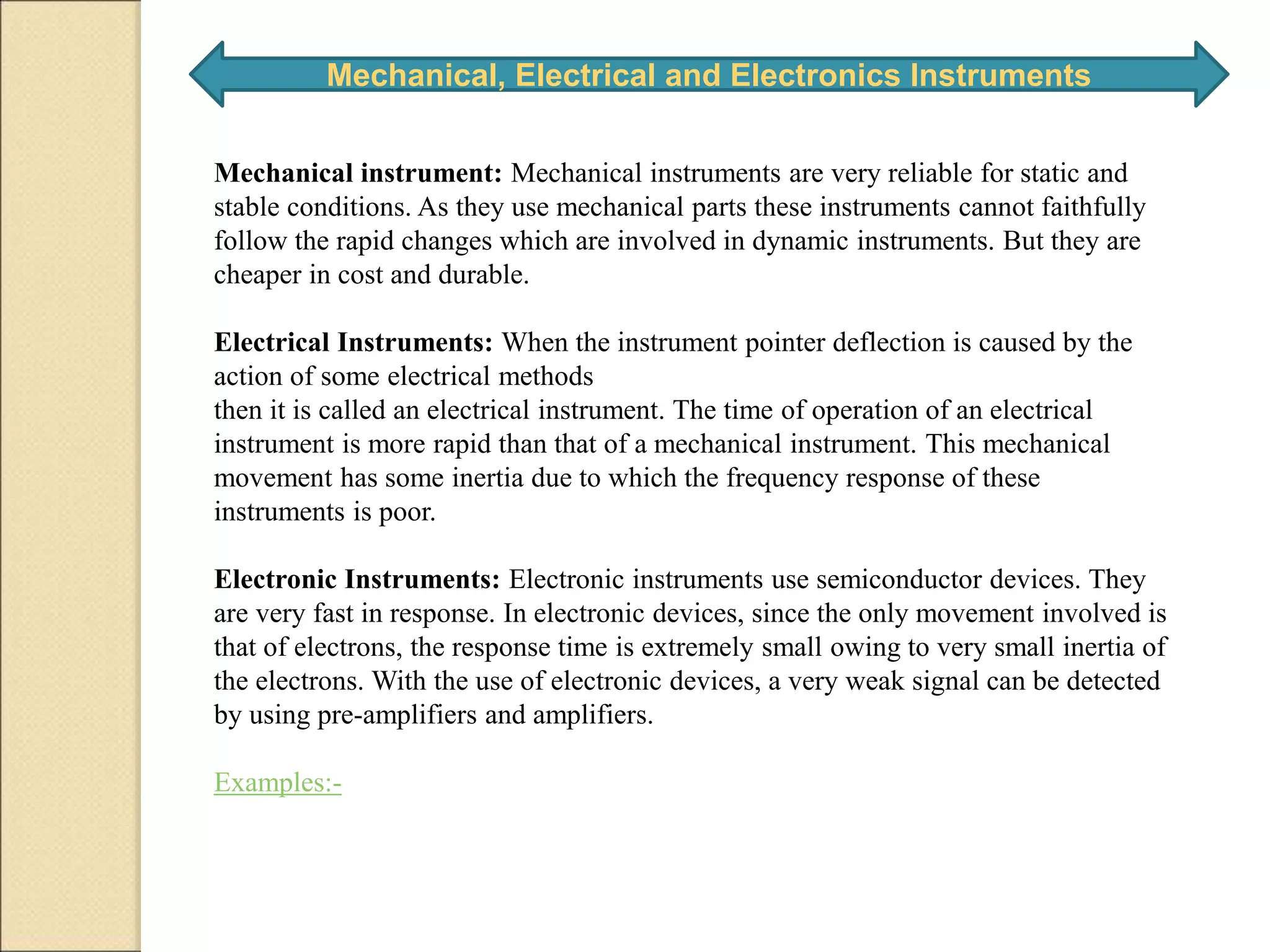 basic of measurement and instrumentation. | PPT