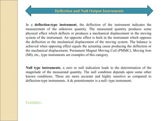 basic of measurement and instrumentation. | PPT
