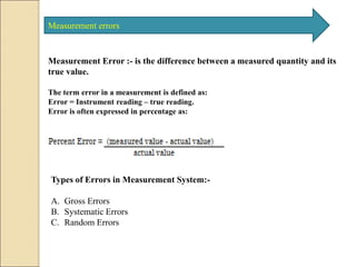 basic of measurement and instrumentation. | PPT