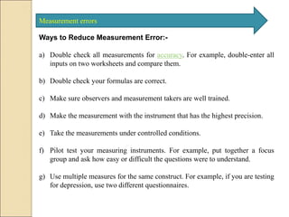 basic of measurement and instrumentation. | PPT