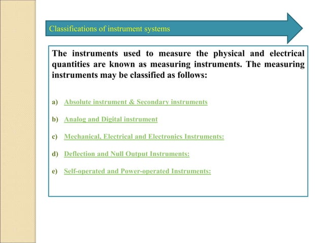 basic of measurement and instrumentation. | PPT