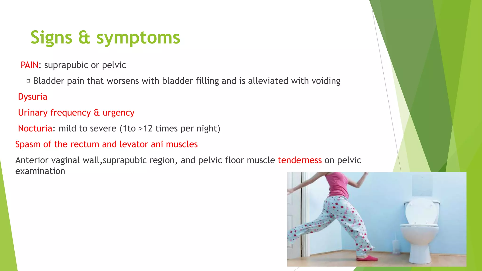 Interstitial cystitis | PPTX