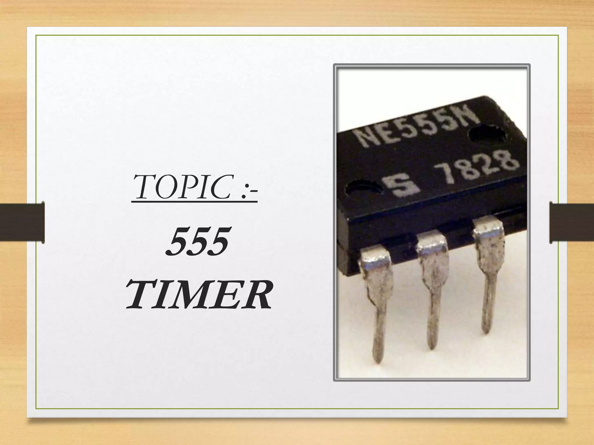 555 Timer (detailed presentation) | PPTX