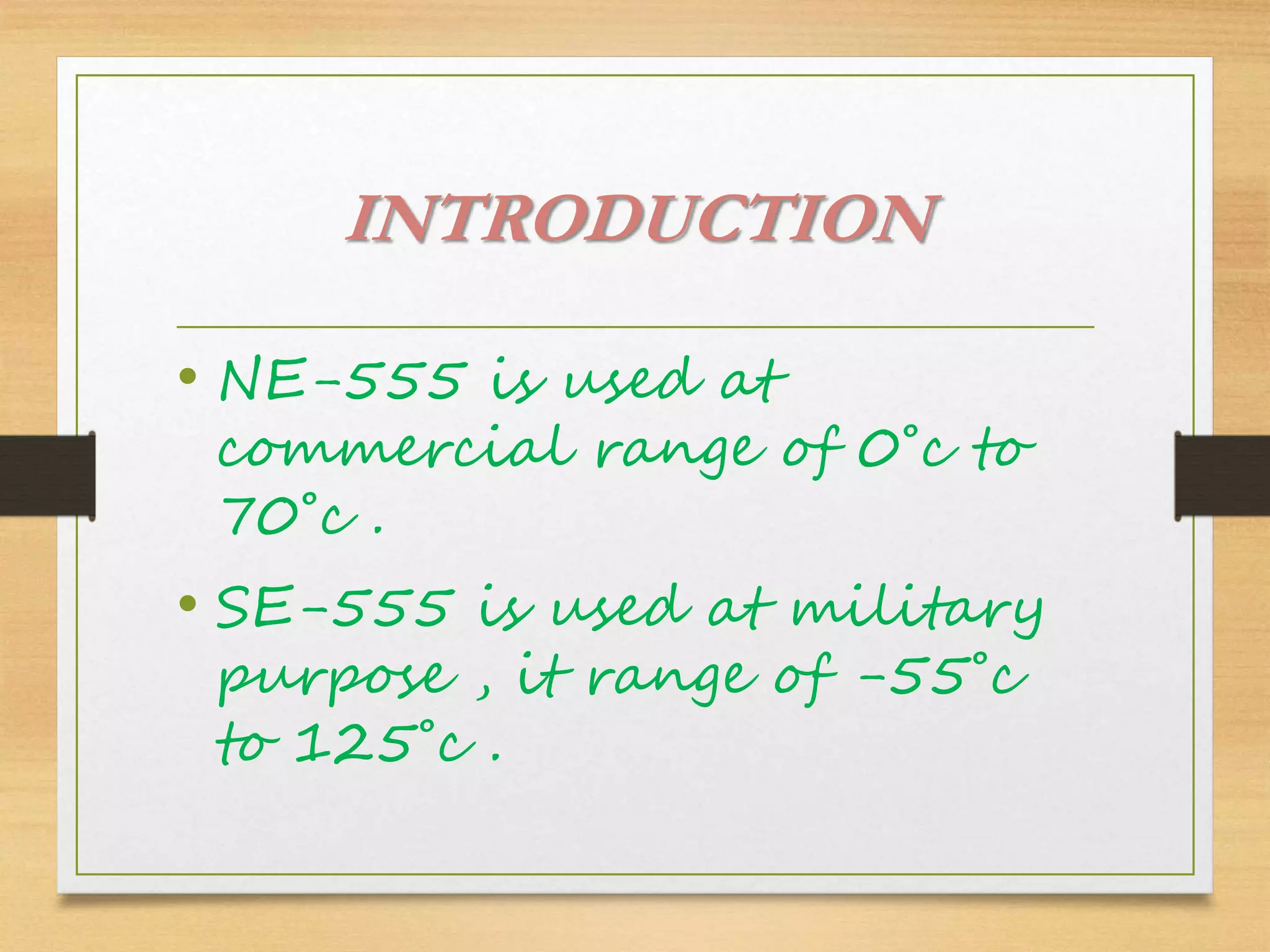 555 Timer (detailed presentation) | PPTX
