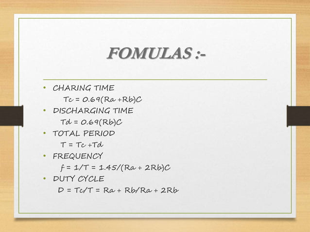 555 Timer (detailed presentation) | PPTX | Computer Peripherals | Computing