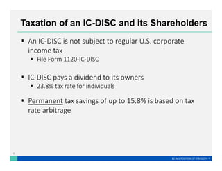IC-DISC | PPT