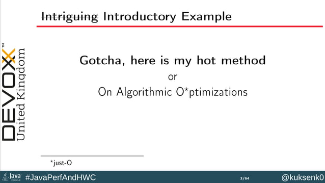 Java Performance: Speedup your application with hardware counters | PPT