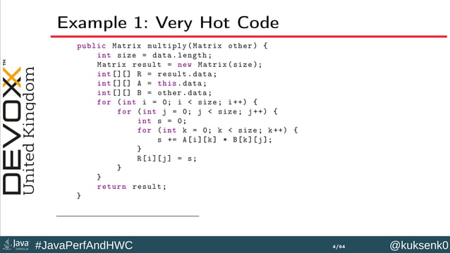 Java Performance: Speedup your application with hardware counters | PPT