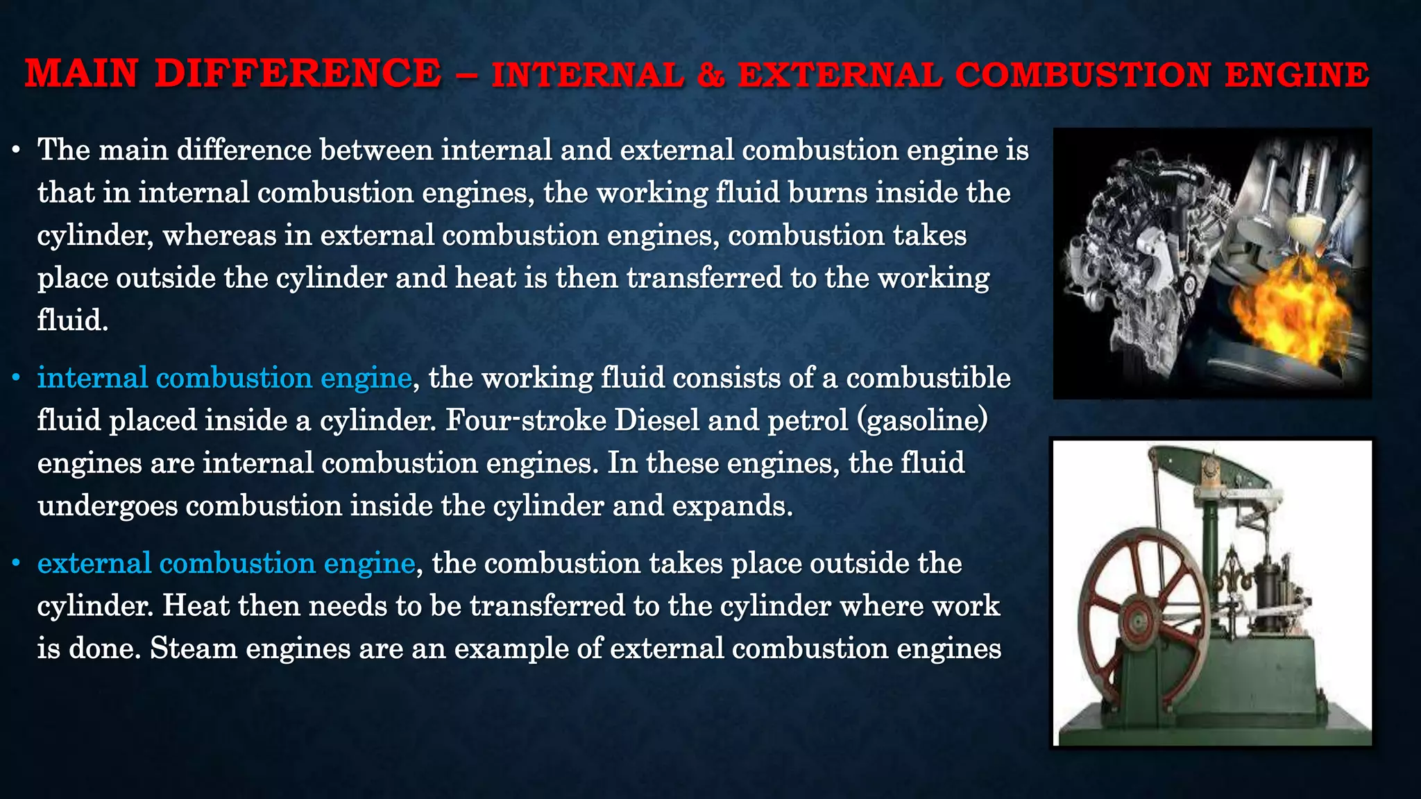Internal Combustion Engine | Ic engine | PPT