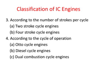 IC Engines basic | PPTX