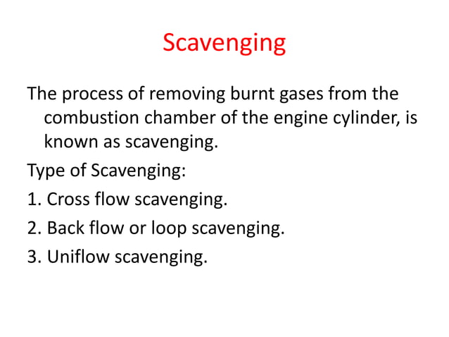 Scavenging ,Detonation, ignition system, lubrication | PPTX