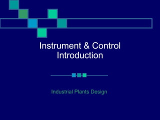 Instrument & Control Introduction | PPT