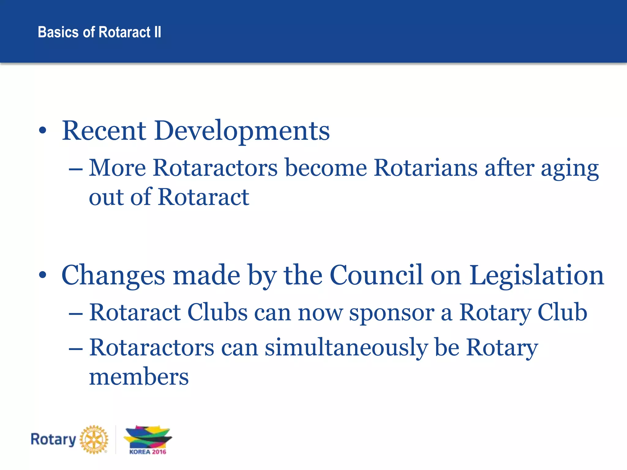 The Future of Rotaract | PPT