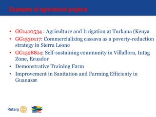 Designing your Rural Agriculture Project | PPTX