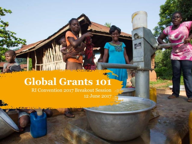 Global Grants 101 | PPT