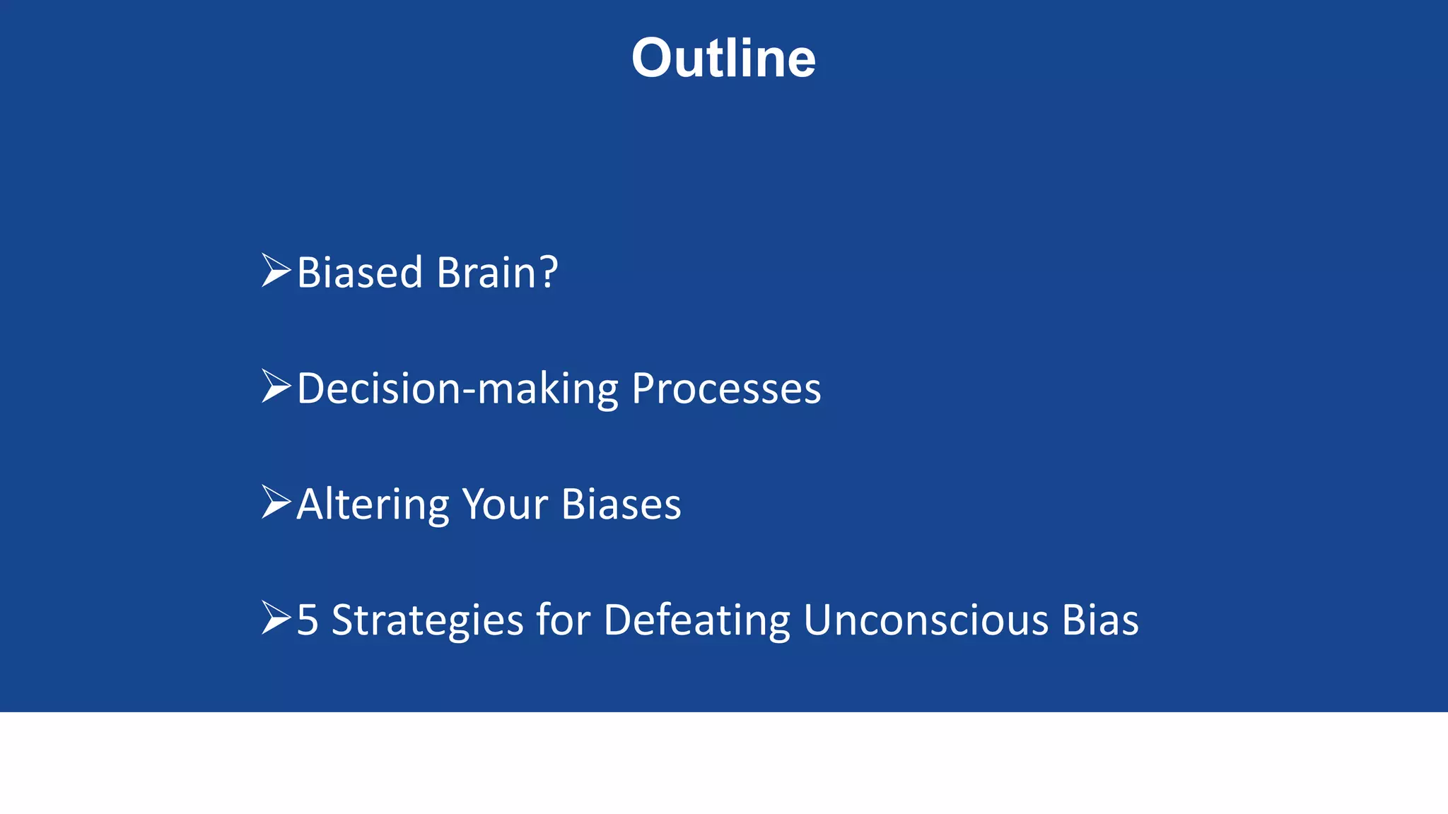Unconscious Bias: Awareness and Action | PPTX