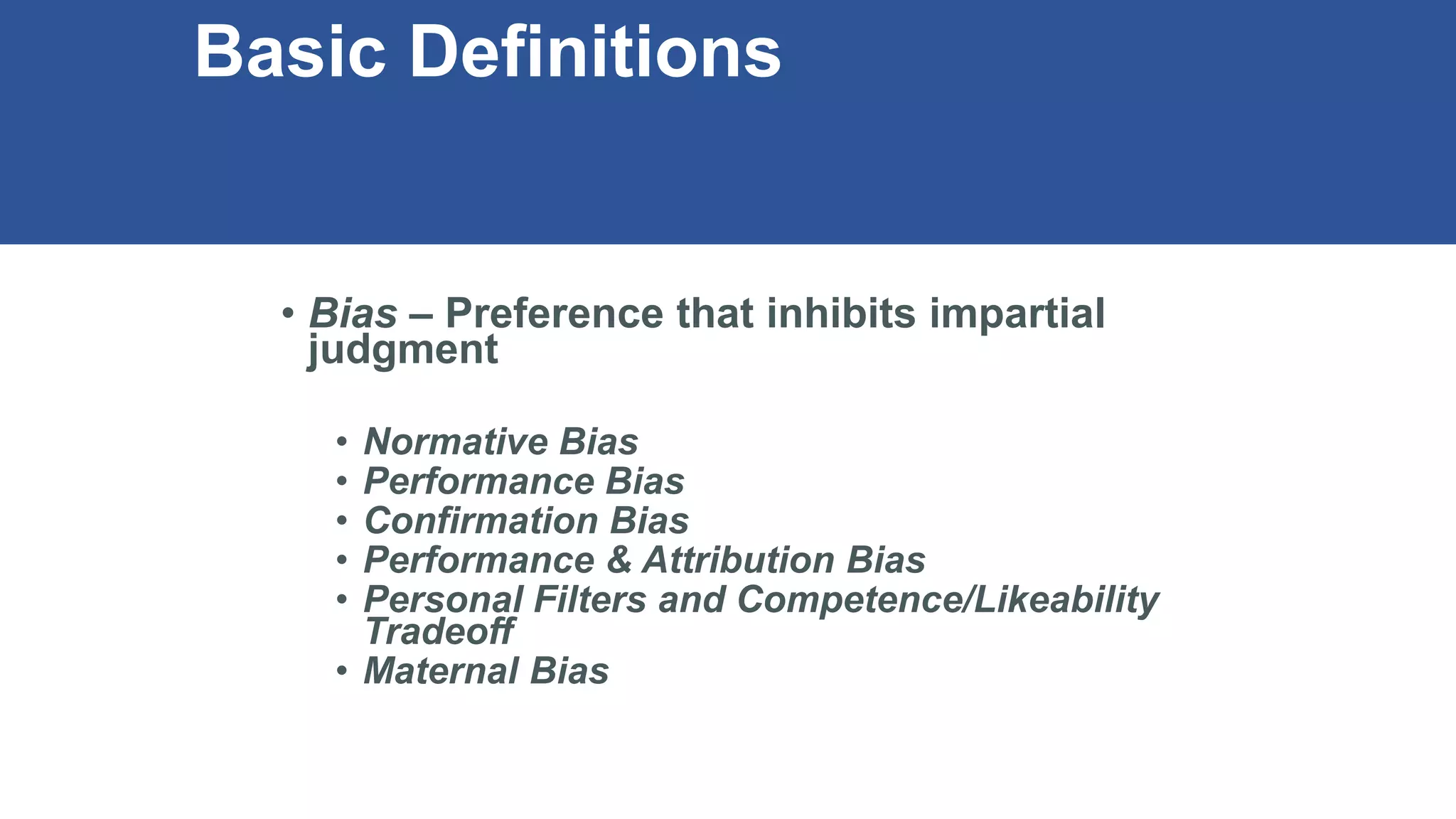 Unconscious Bias: Awareness and Action | PPTX