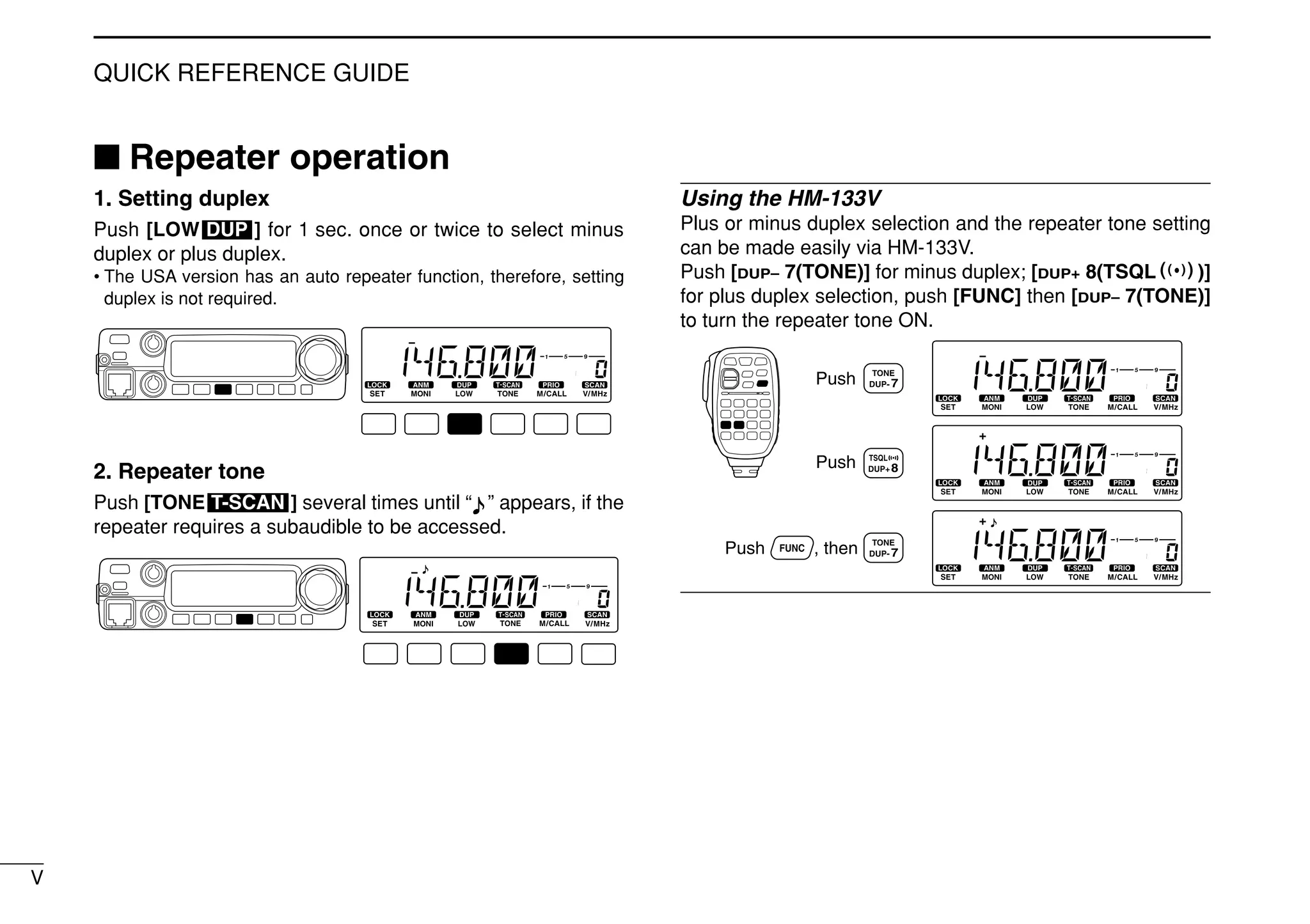 Manual Technical VHF Transceiver Icom IC2200 | PDF