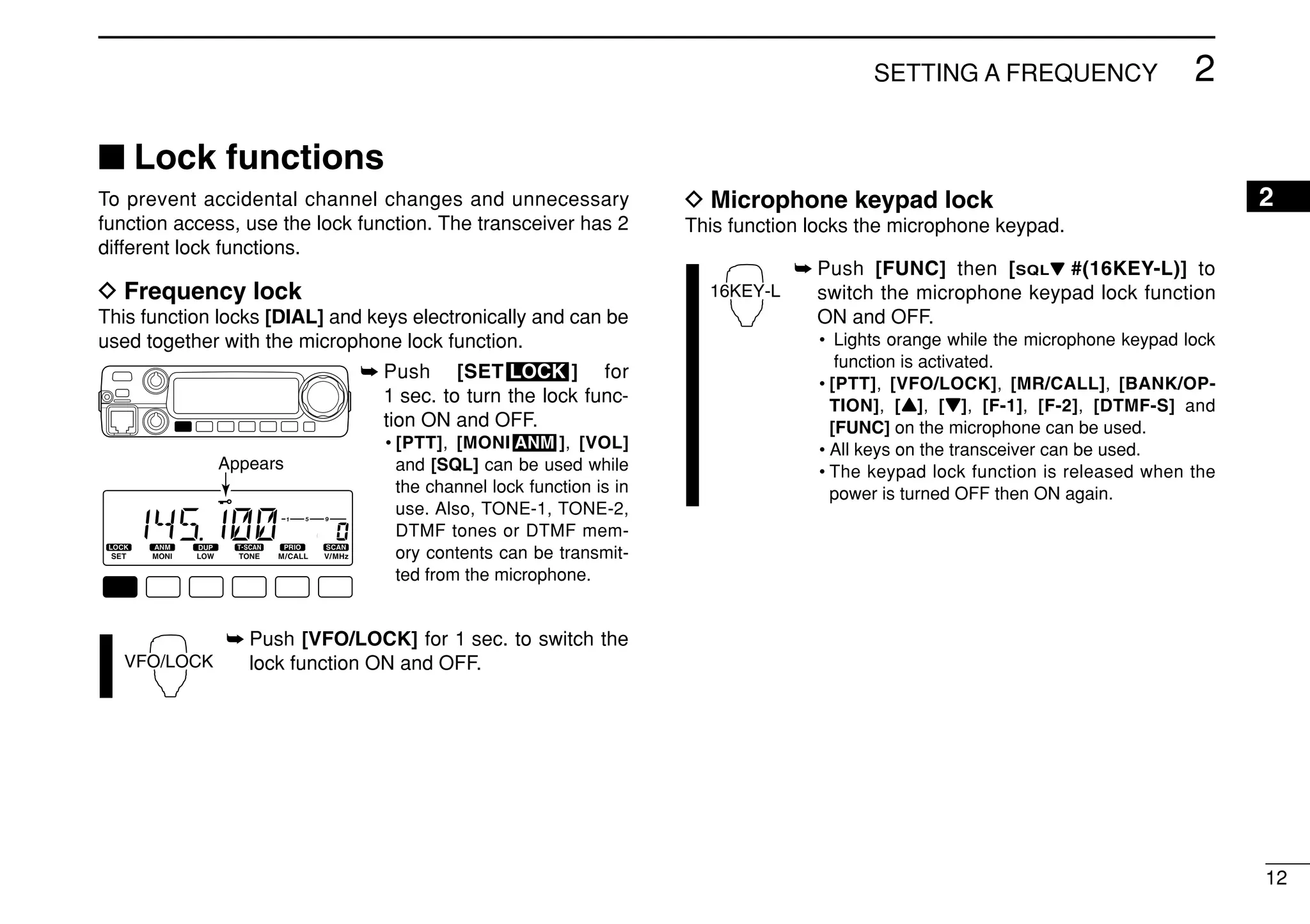 Manual Technical VHF Transceiver Icom IC2200 | PDF