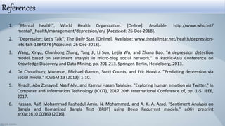Depression Analysis from Social Media Data in Bangla Language using ...