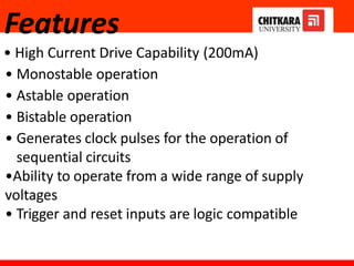 IC 555 timer/Multivibrator/Pulse generator.pptx