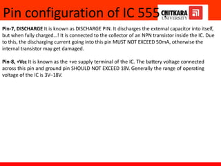 IC 555 timer/Multivibrator/Pulse generator.pptx