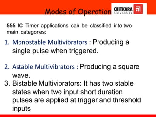 IC 555 timer/Multivibrator/Pulse generator.pptx