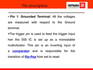 IC 555 timer/Multivibrator/Pulse generator.pptx