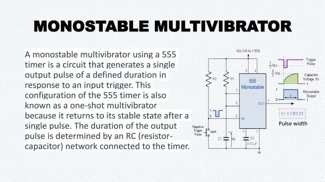 IC 555 TIMER Introduction, Modes & Application.pptx