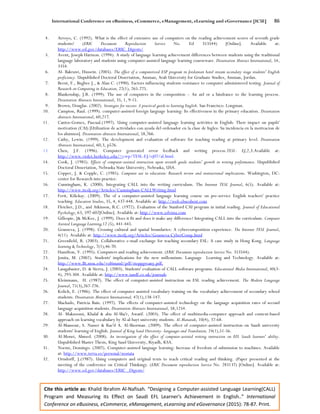 Designing a Computer-assisted Language Learning(CALL) Program and ...