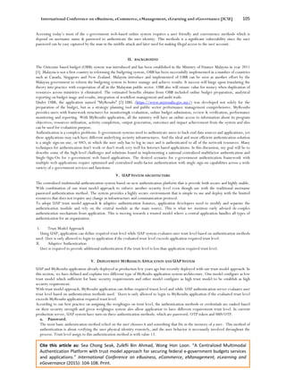 A Centralized Multimodal Authentication Platform with trust model approach for securing federal ...