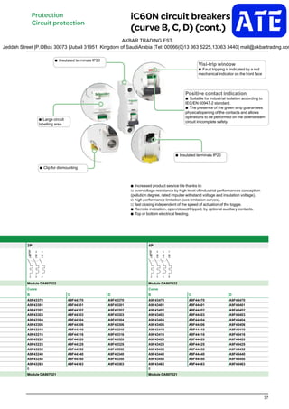 SCHNEIDER - STOCK - SAUDI ARABIA- AKBAR TRADINGI c60n circuit_breakers ...