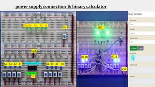 Integrated circuit 7483 Adder/Subtractor | PPTX