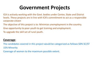 Ica Job Guarantee | PPTX