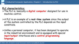 Industrial Computer Application, CH-1 | PDF