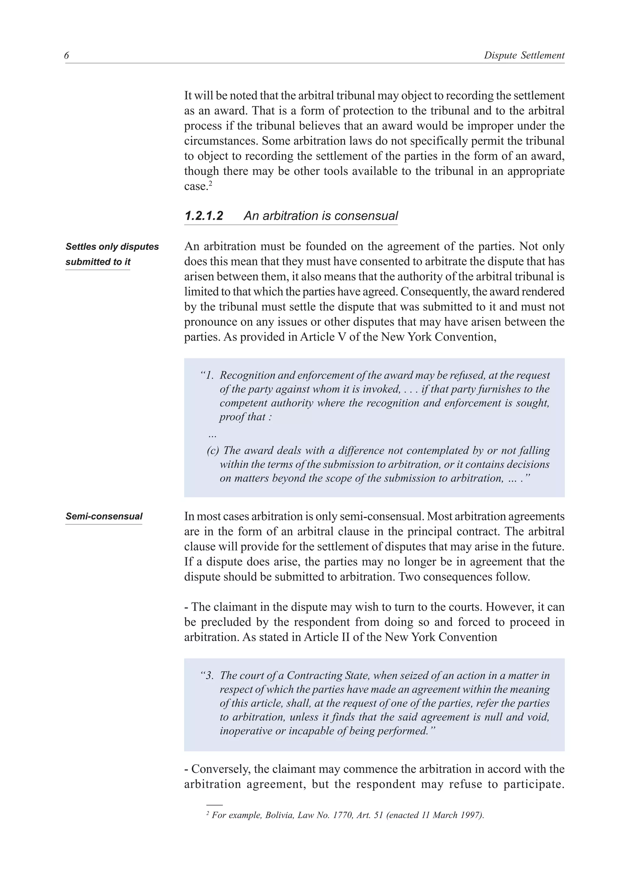 International commercial arbitration | PDF