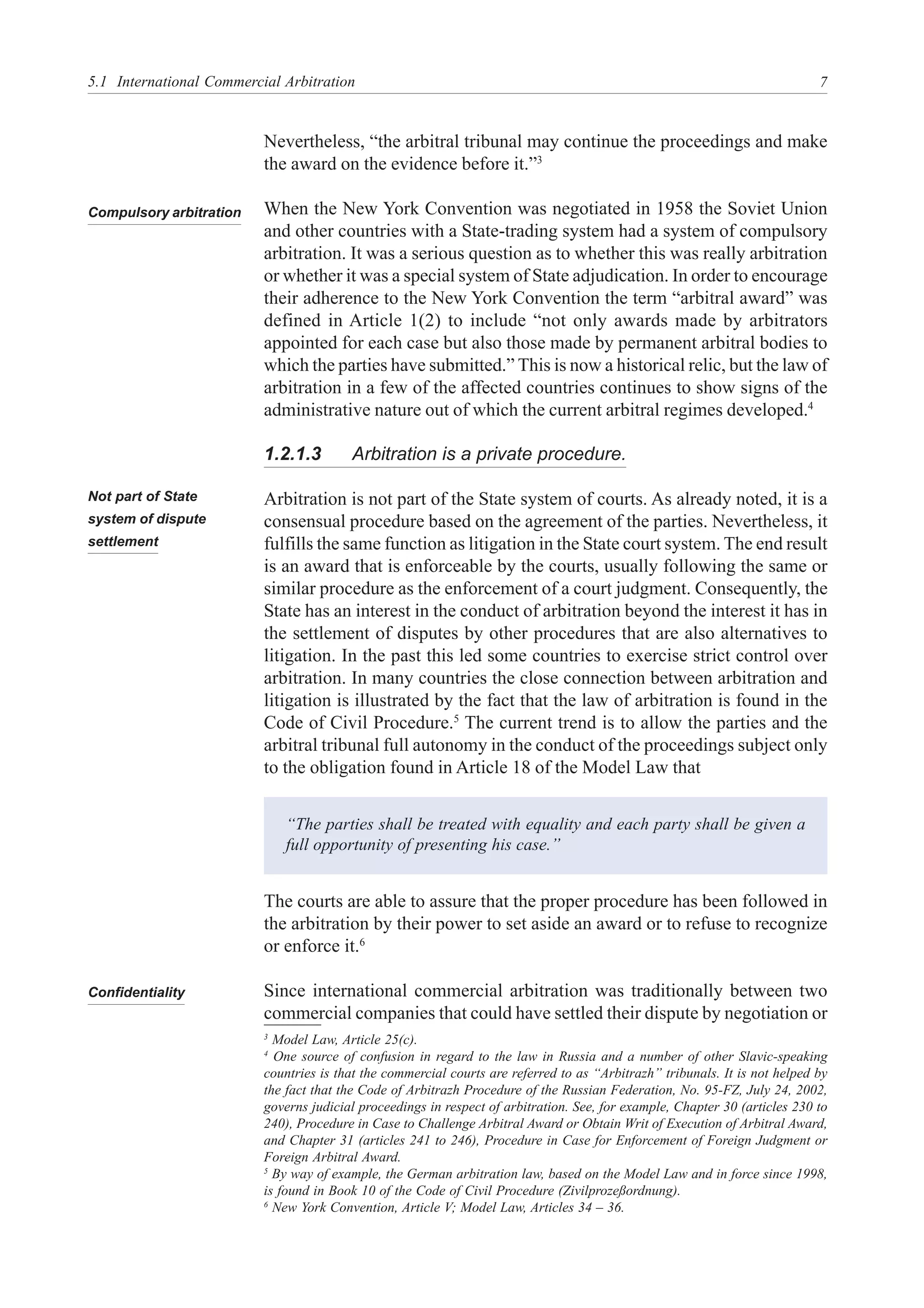 International commercial arbitration | PDF