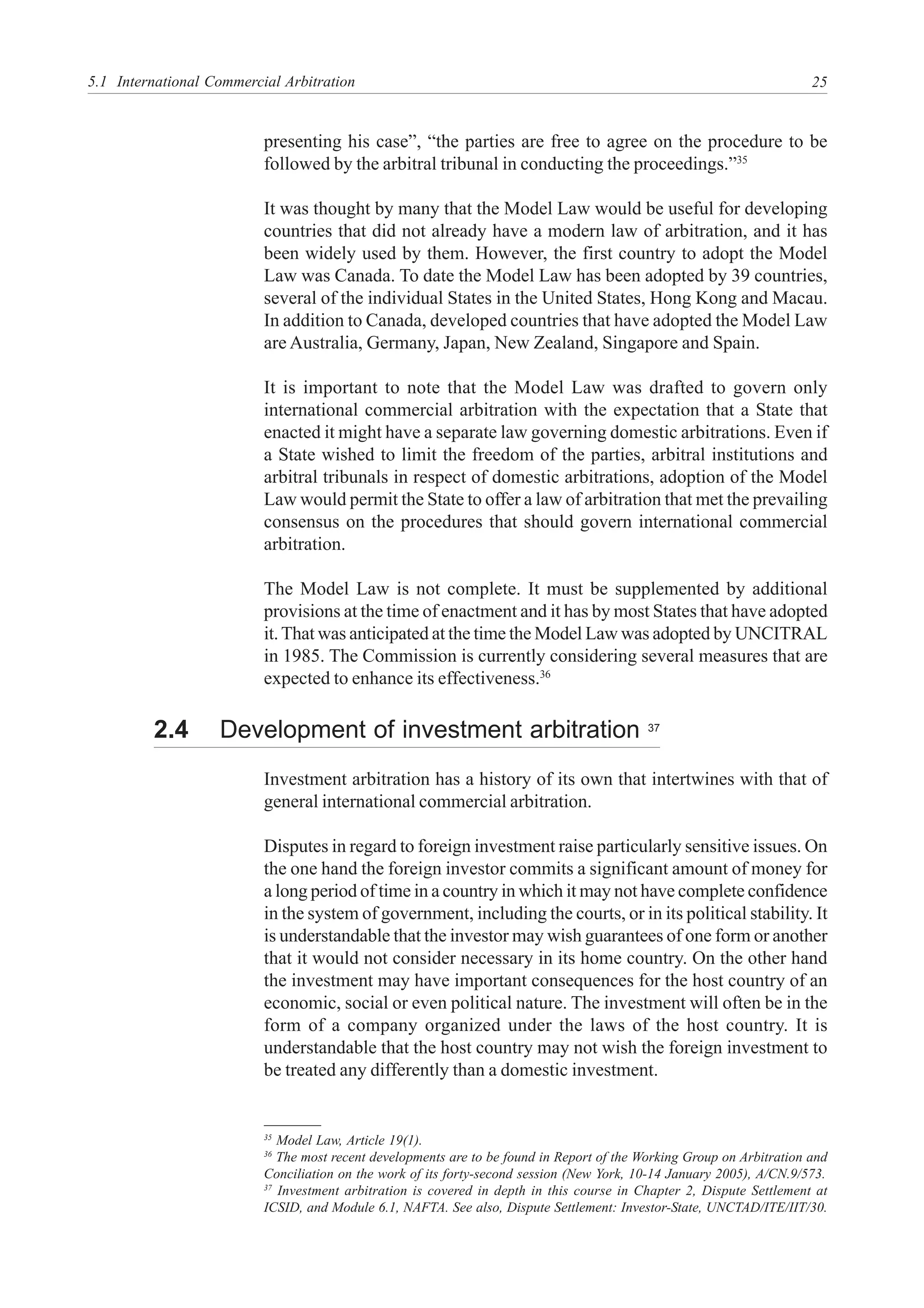 International commercial arbitration | PDF