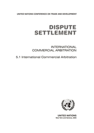 International commercial arbitration | PDF