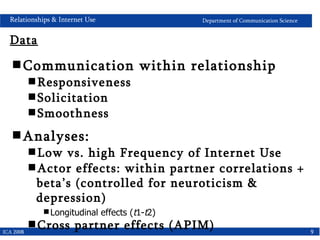 Relationship Quality & Compulsive Internet use | PPT | Free Download