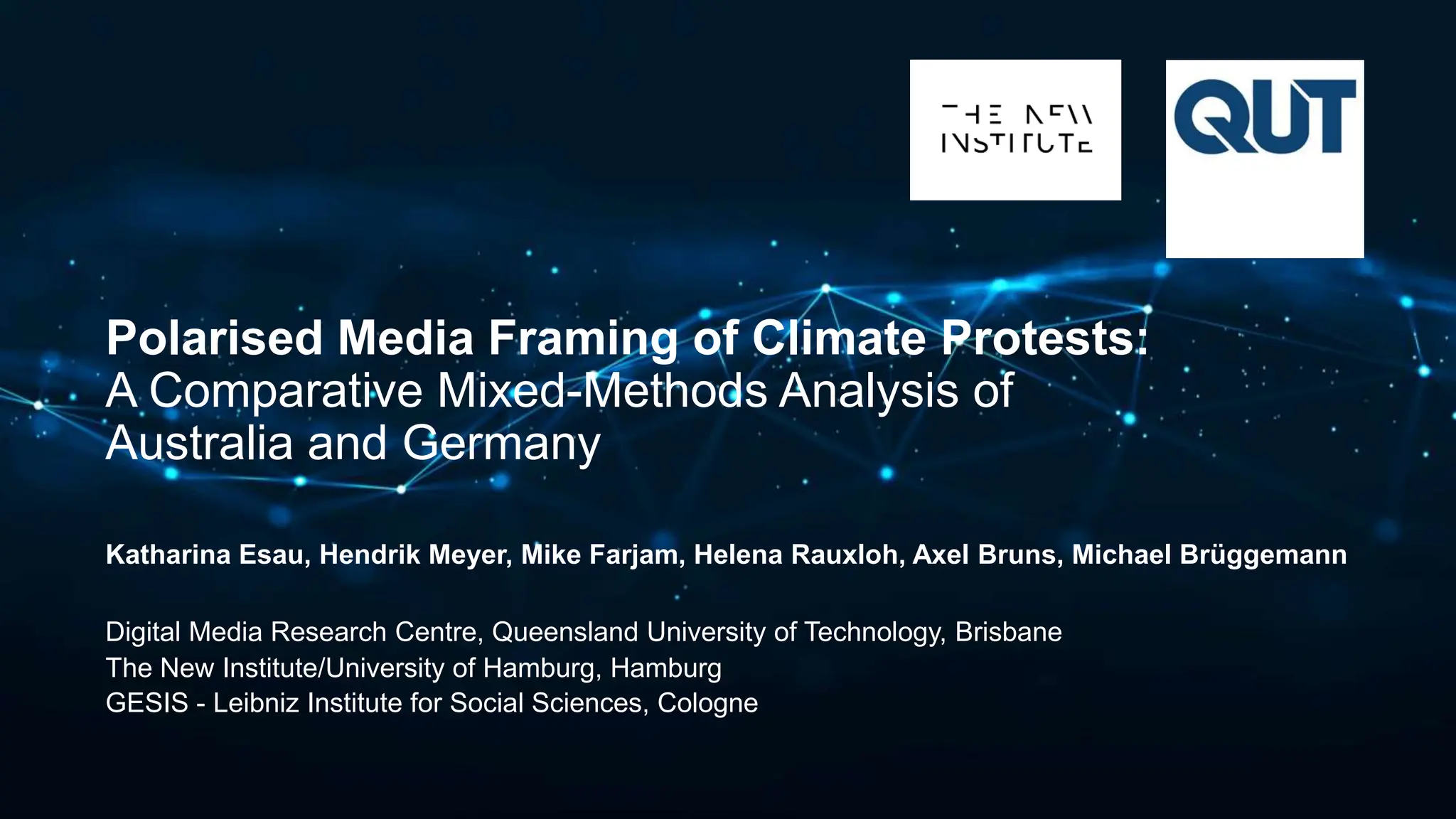 Polarised Media Framing of Climate Protests | PPTX