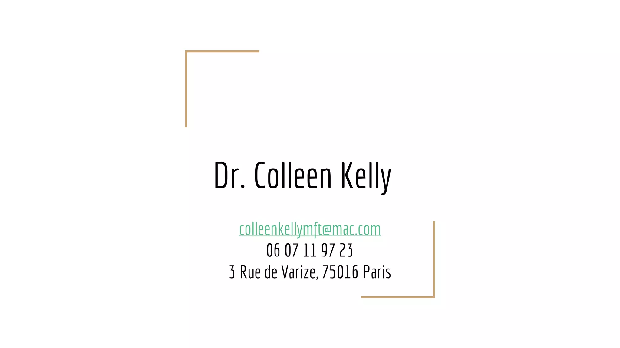 iCAAD Paris 2019 - Dr Colleen Kelly - Addiction and families - the ...