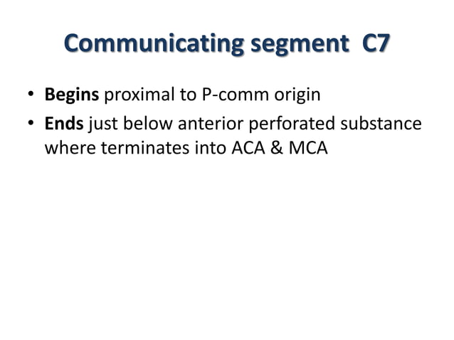 ICA anatomy | PPTX